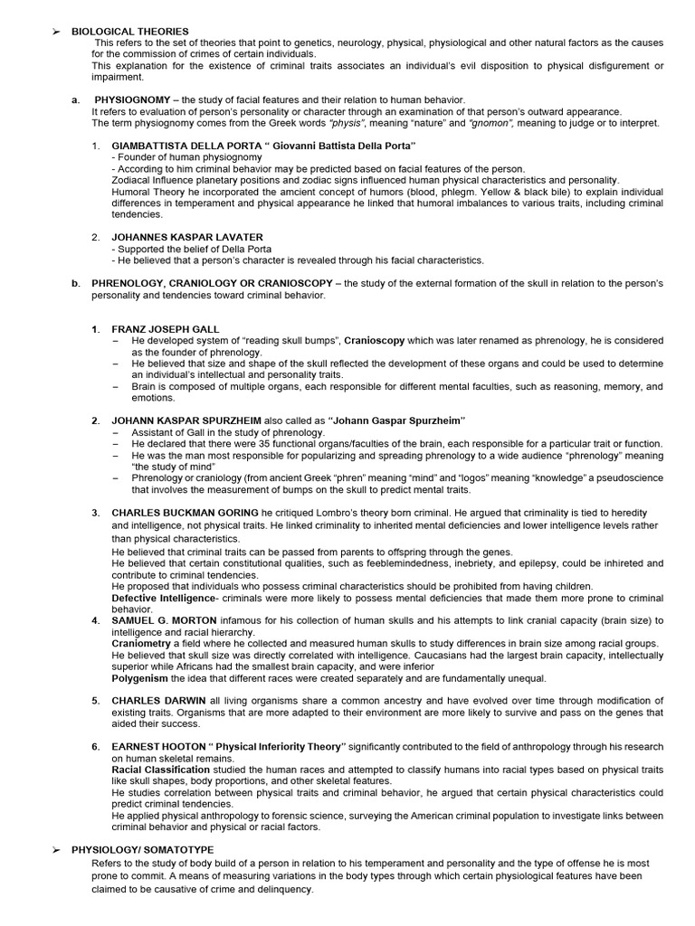 Crim 111 A.Y 2024 2025 Final | PDF | Deviance (Sociology) | Id