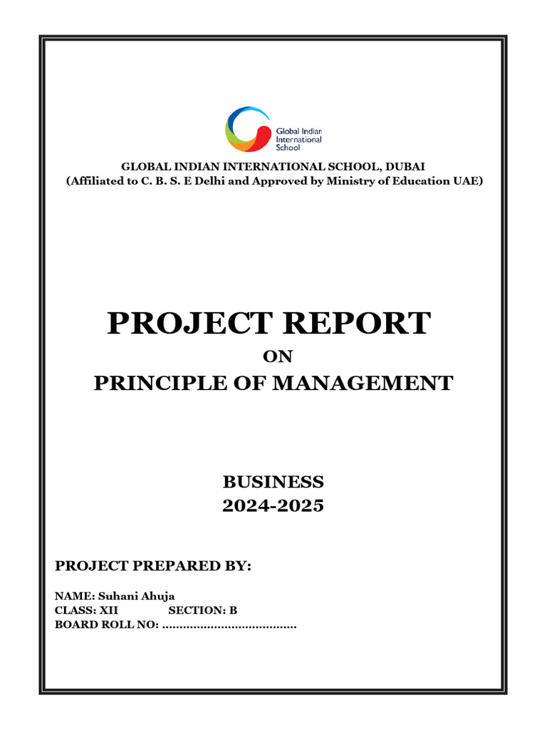 Business Project Front Pages (1) 9999 | PDF