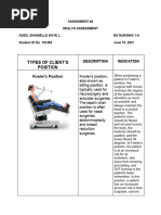 Lithotomy Position V/s Lloyd Davis Position | PDF | Human Leg | Surgery
