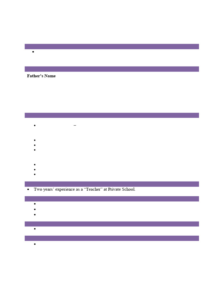 Raja Musaddique Hussain CV | PDF
