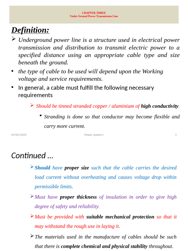 Power System I Lecture Slide Chap Three Pdf Inductance Electric Power Transmission