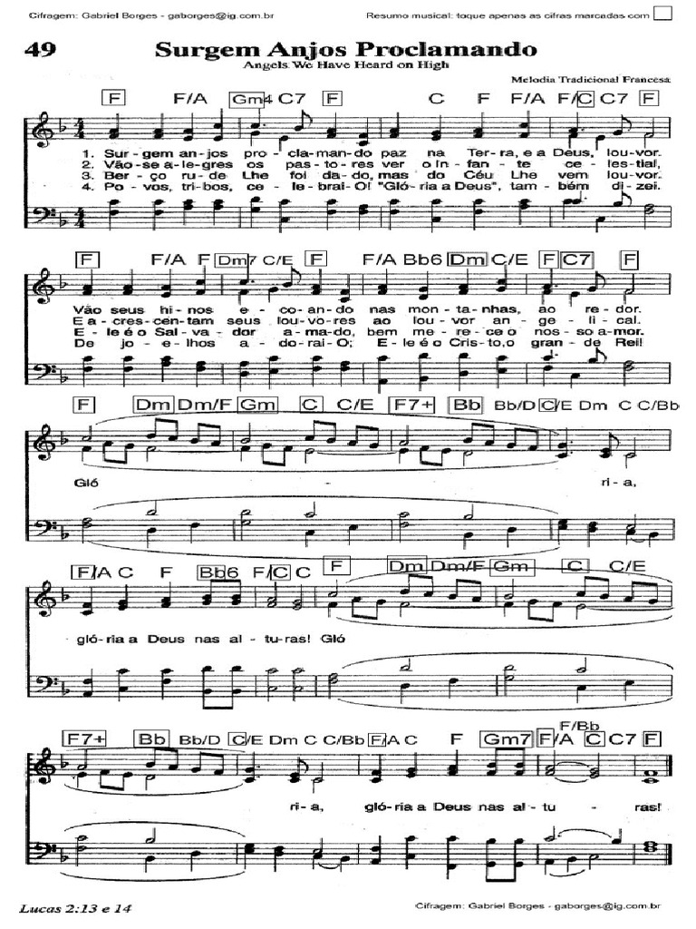 Surgem Anjos Proclamando | PDF