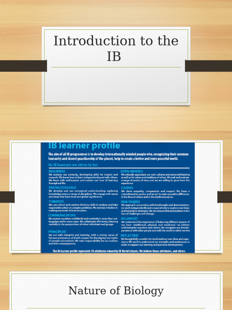 Introduction To The IB | PDF