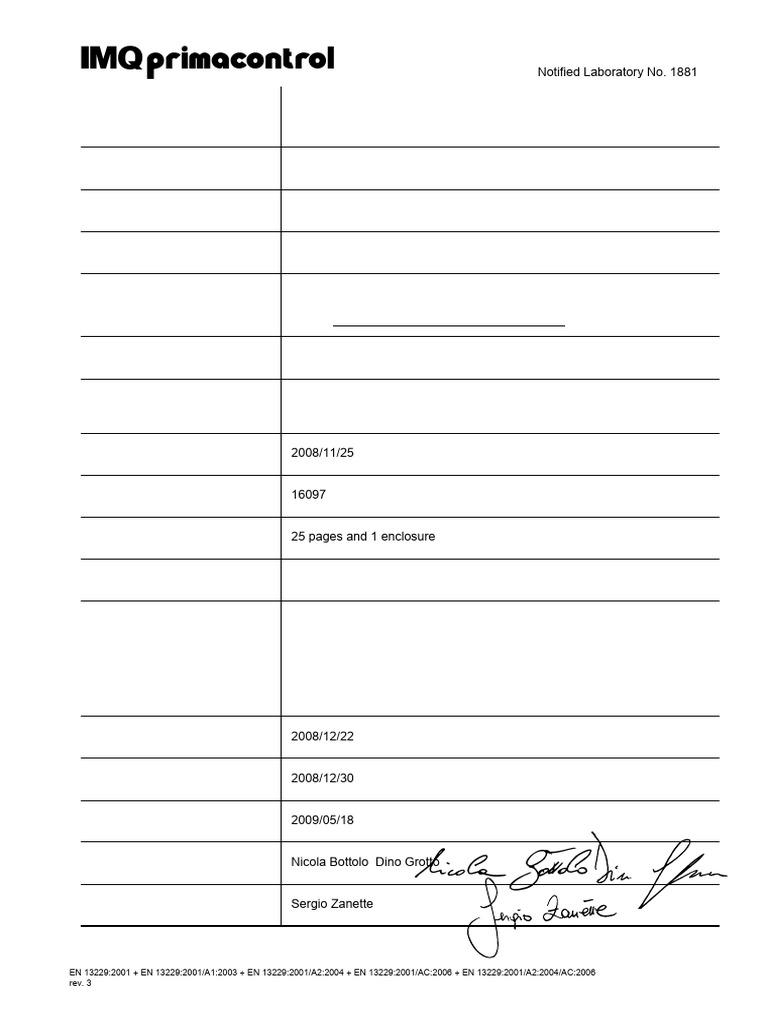 Testing Report for Fluke 80E Model | PDF | Physical Quantities