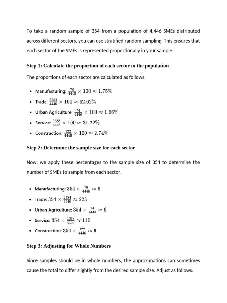 Random Sampling | PDF