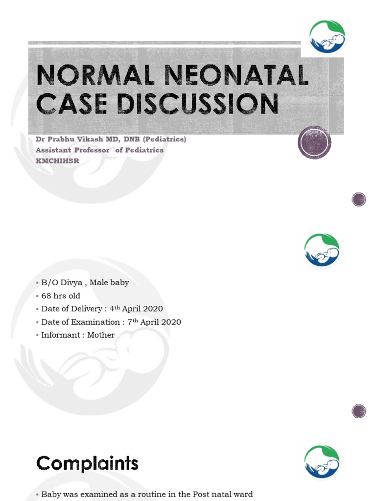 NORMAL NEONATE | PDF | Pregnancy | Childbirth