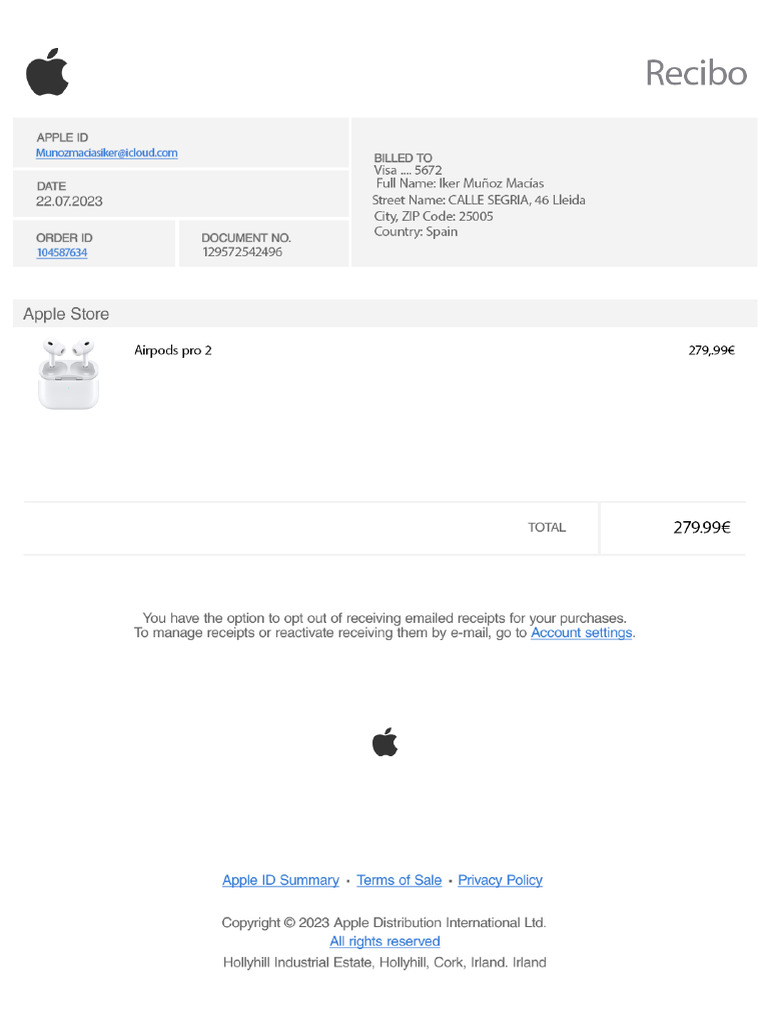 Airpods-pro-2-plantilla | PDF