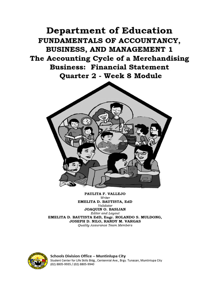Accounting Cycle for Merchandising | PDF | Debits And Credits ...