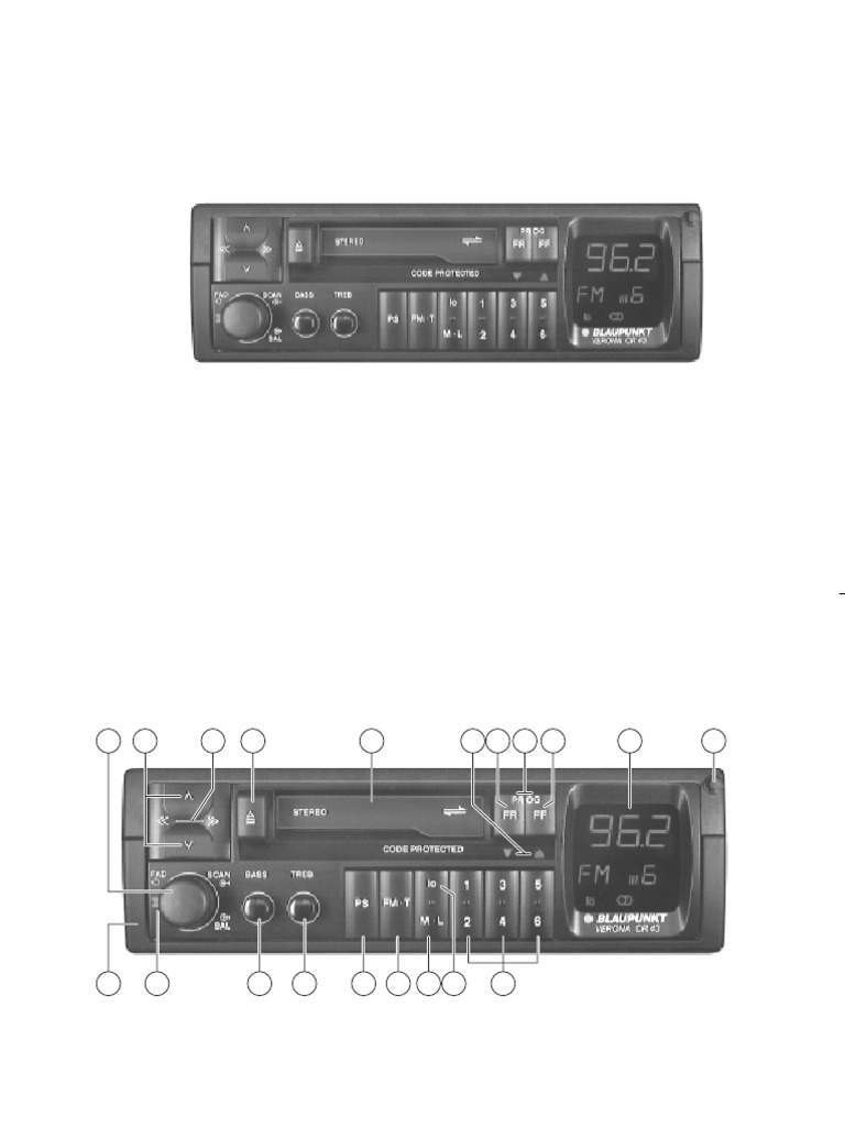 verona cr43 | PDF | Frequency Modulation | Radio