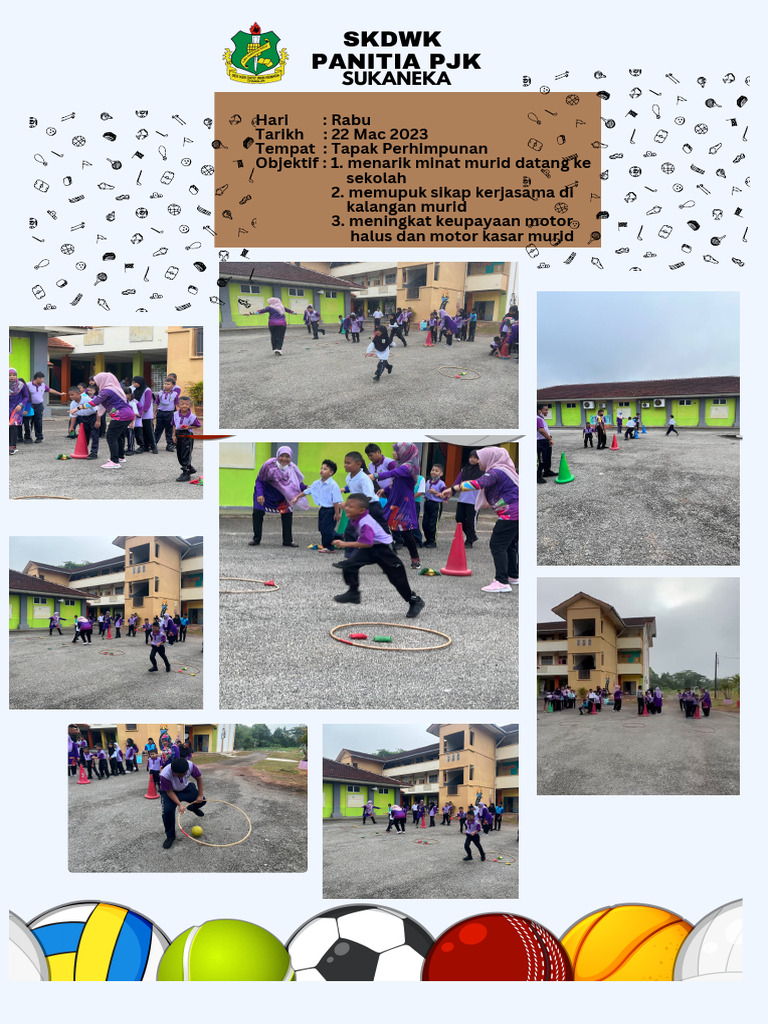 Opr Sukaneka Panitia PJK | PDF