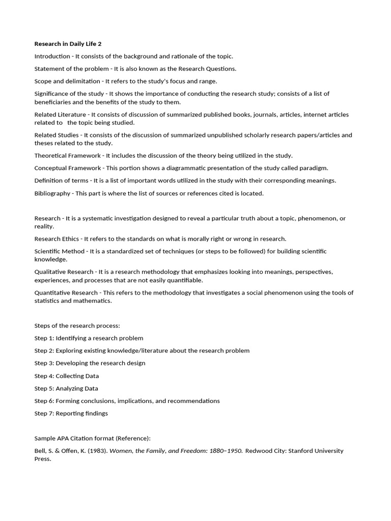 Essential Components of Research Methodology | PDF