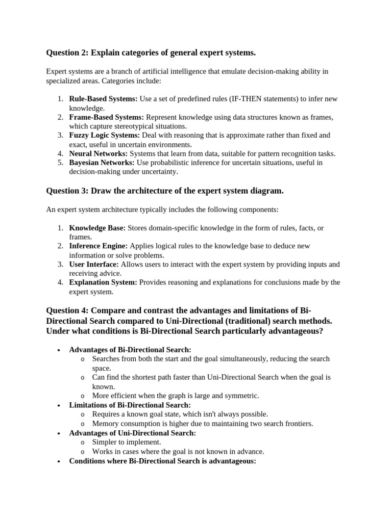 solved paper | PDF | Computational Neuroscience | Artificial Intelligence
