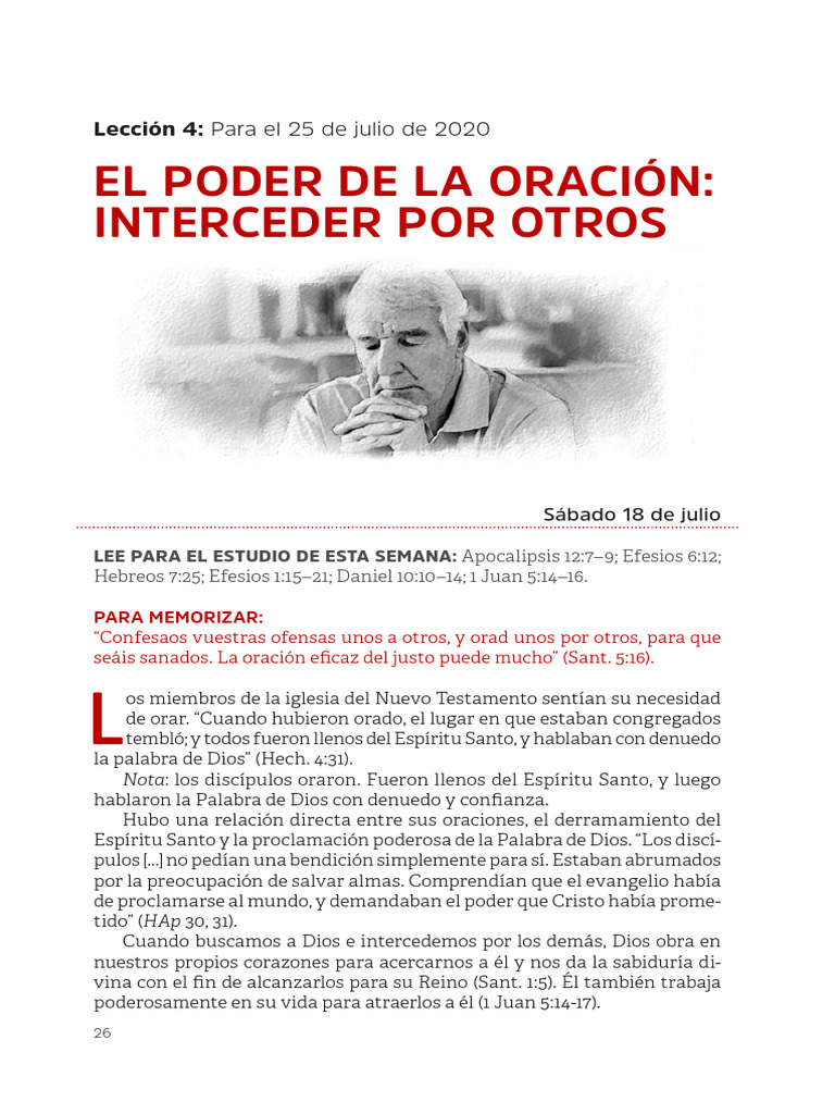 El Poder de La Oracion Intercesora | PDF | Oración | Libro de daniel