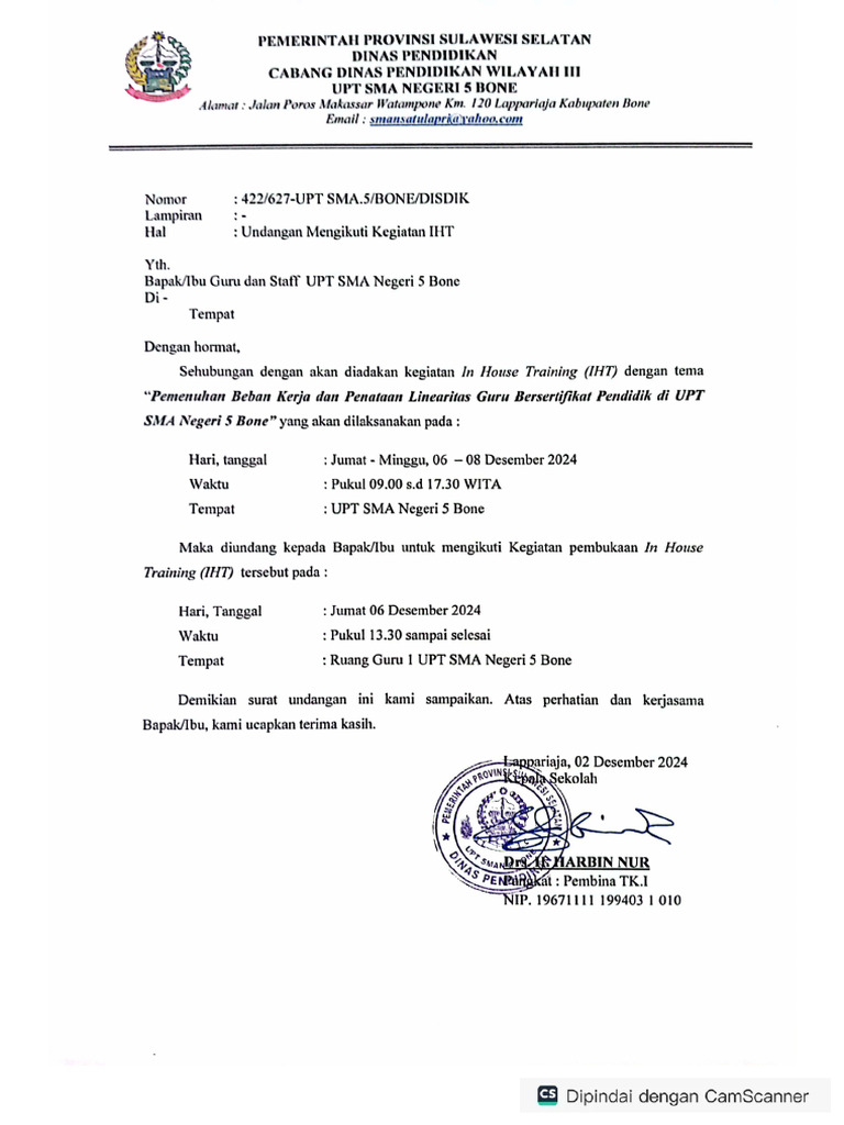Undangan Iht | PDF