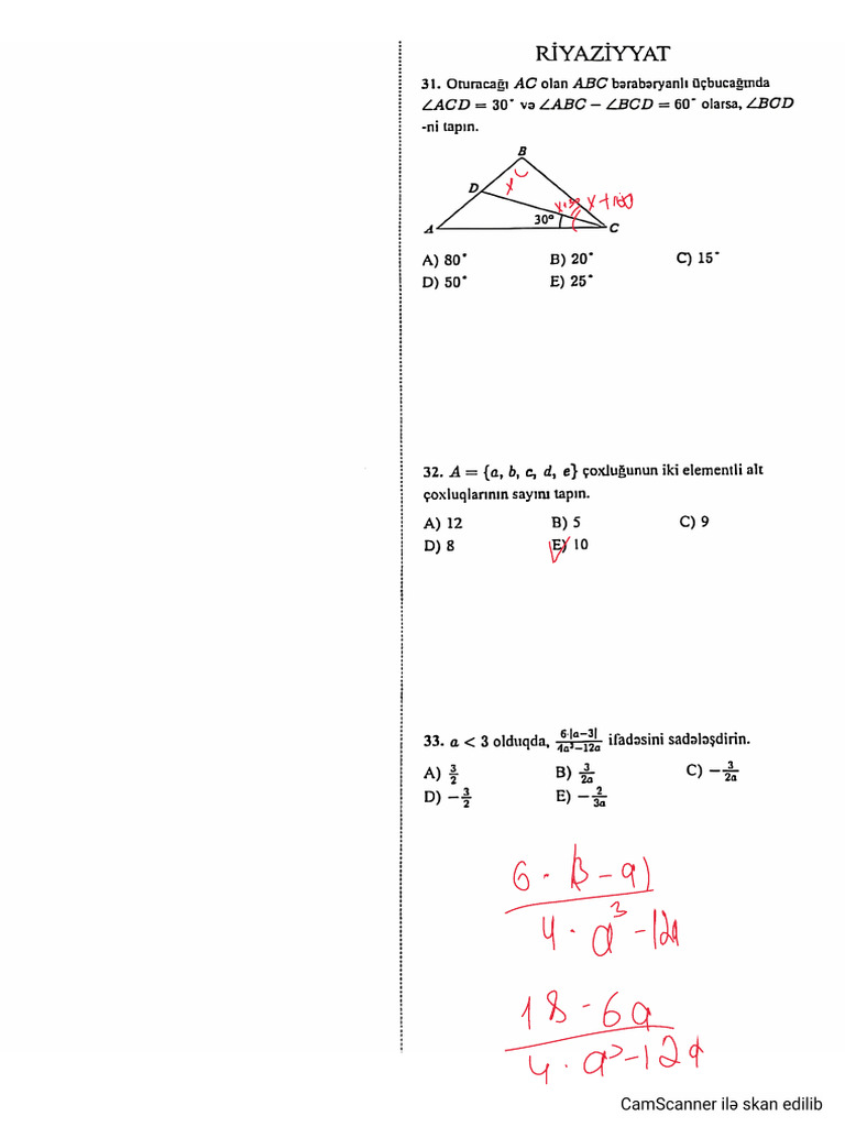 10-Cu Sinif Otk (MQM) Buraxilis 17.11.2024 | PDF