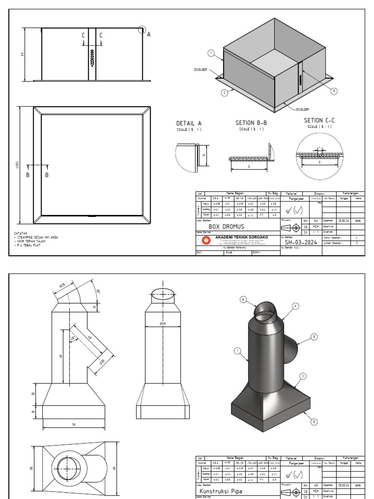 2d Drawing PMB | PDF