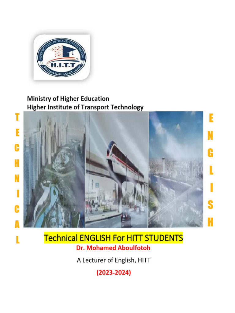 Technical English Course for HITT Students | PDF | Rail Transport | Train