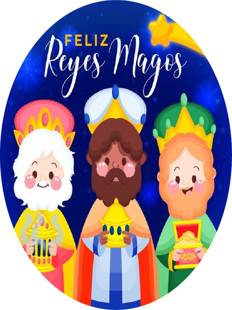 Stickers de Los Reyes Magos | PDF