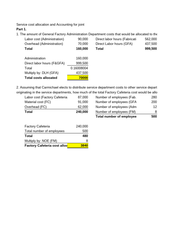 SCA AND ACC FOR JOINT | PDF | Economies | Financial Economics