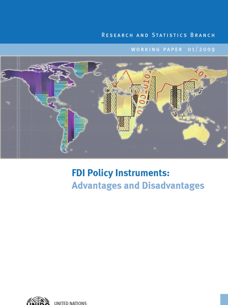 FDI Policy Instruments:: Advantages and Disadvantages | PDF | Finance ...