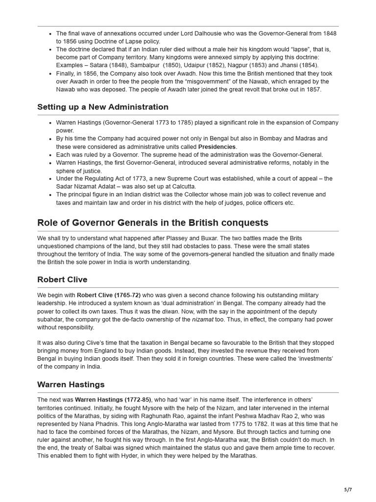 clearias.com-The British Expansion in India East India Company ...
