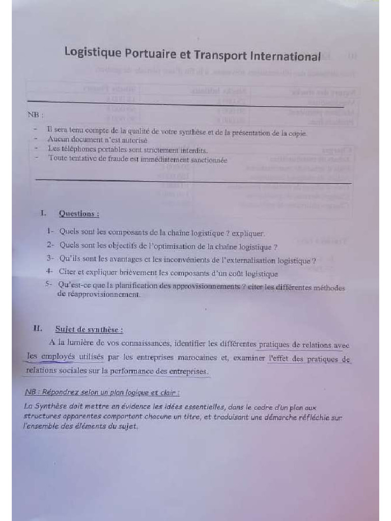 Concours Master 2022 LPTI ALCenter (2) | PDF