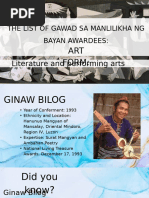 Masino Intaray | PDF | Art | Poetry