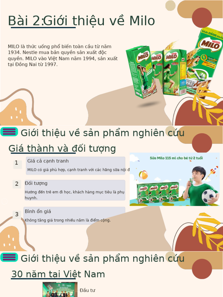 Bài 2: Giới thiệu về Milo | PDF