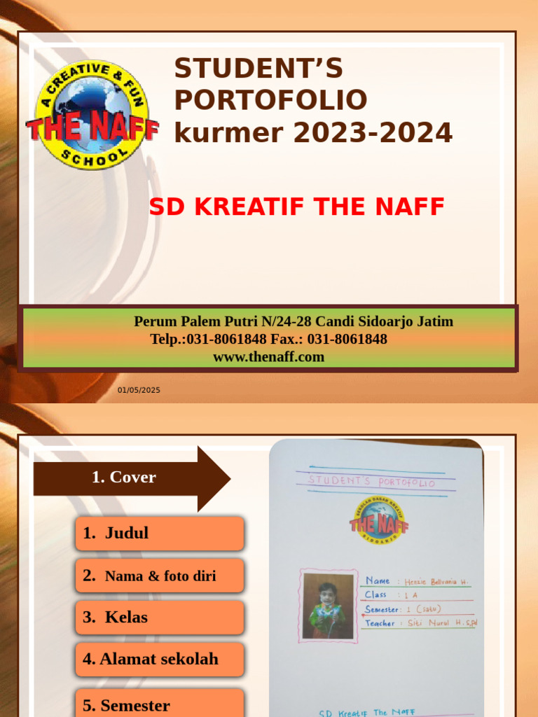 Portofolio for Students SD-SMA Sederajat | PDF
