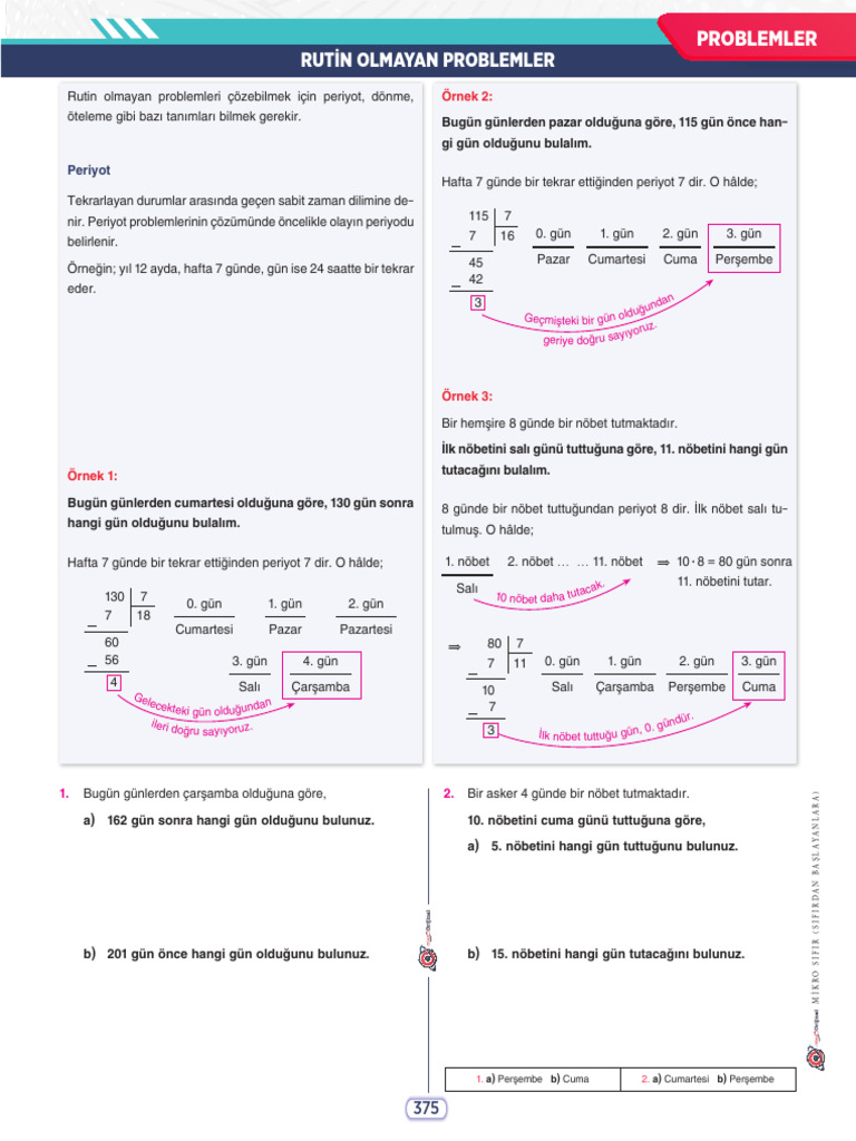 Rutin Olmayan Problemler | PDF