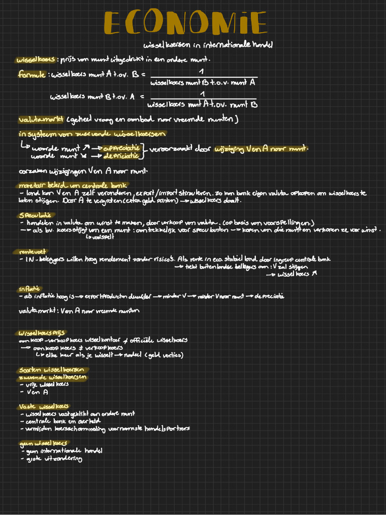 Wisselkoersen | PDF