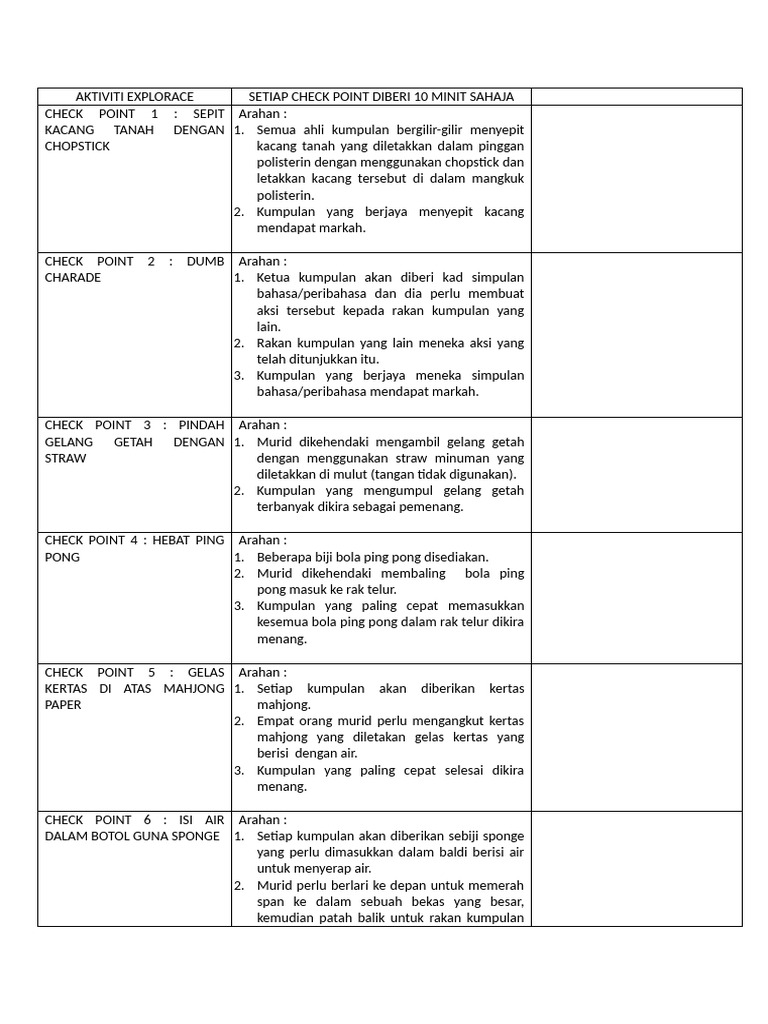 Aktiviti Explorace 2 | PDF