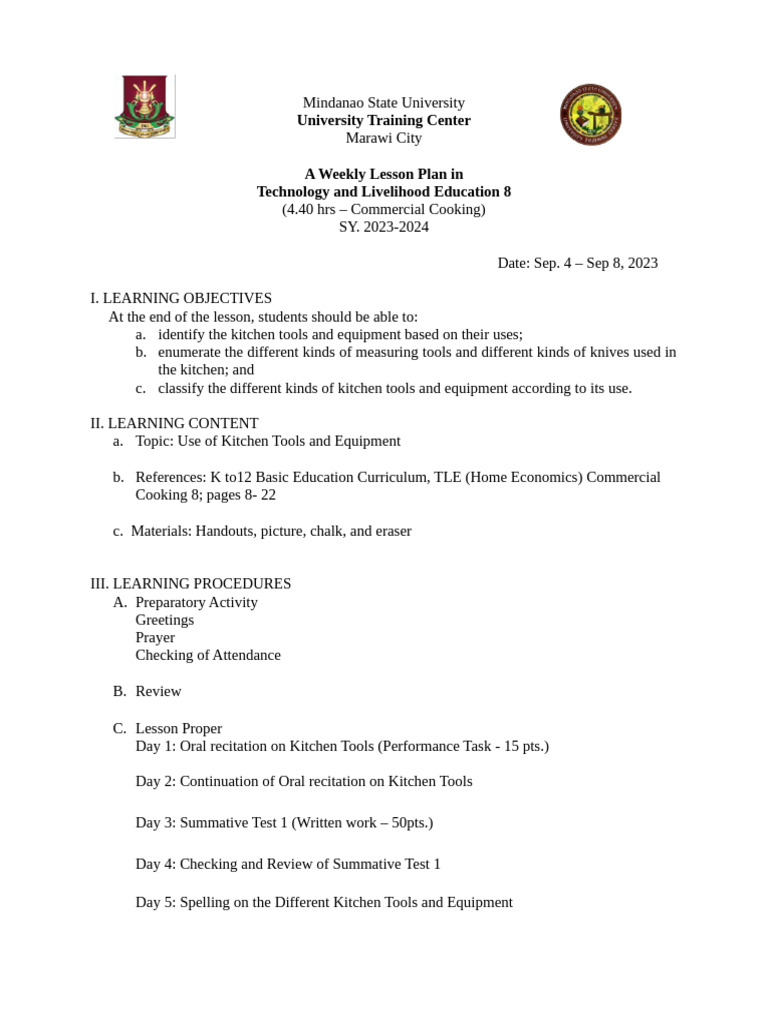 Lesson plan | PDF | Cognition | Behavior Modification