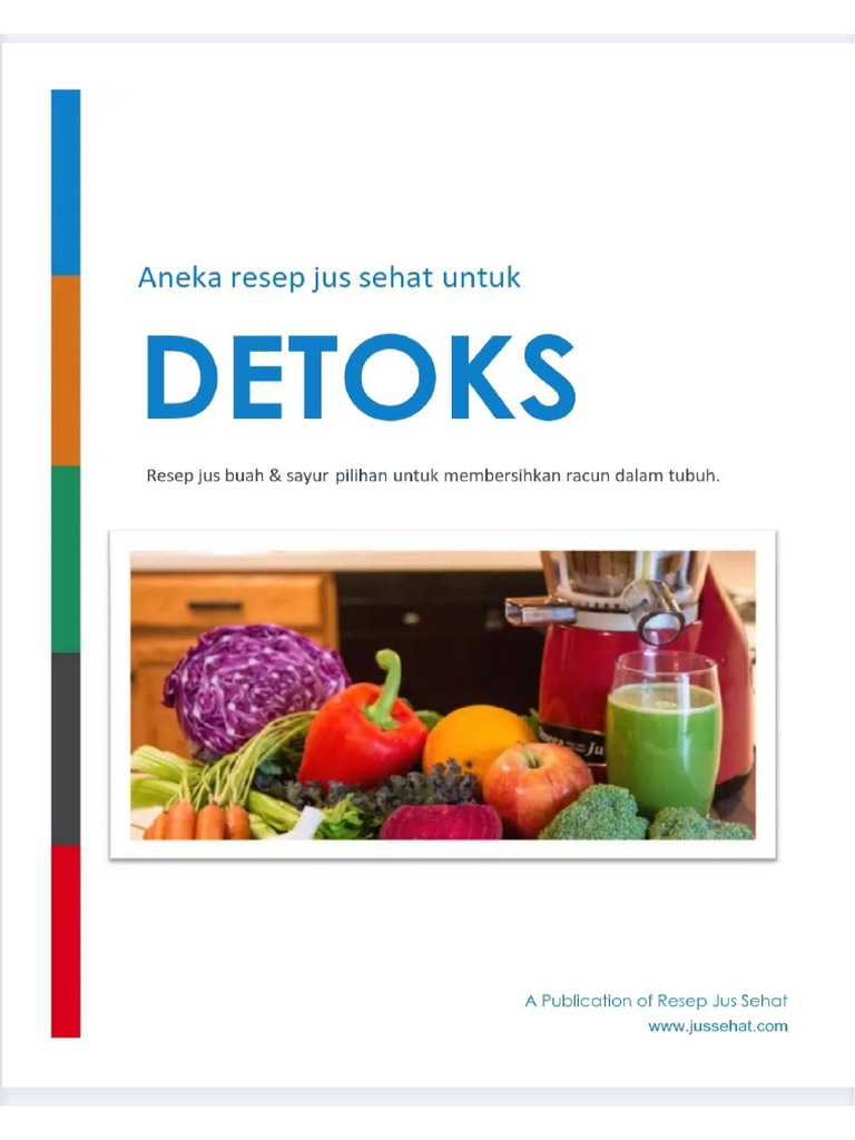 Aneka Resep Jus Sehat Untuk Detoks | PDF