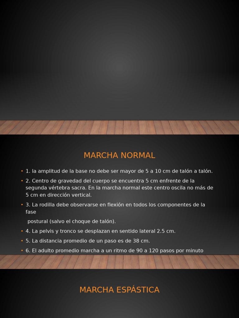 Marcha | PDF | Enfermedad de Parkinson | Cerebelo