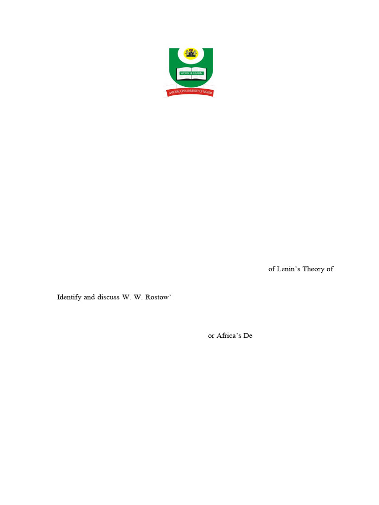 POL 431 Third World and Dependency | PDF