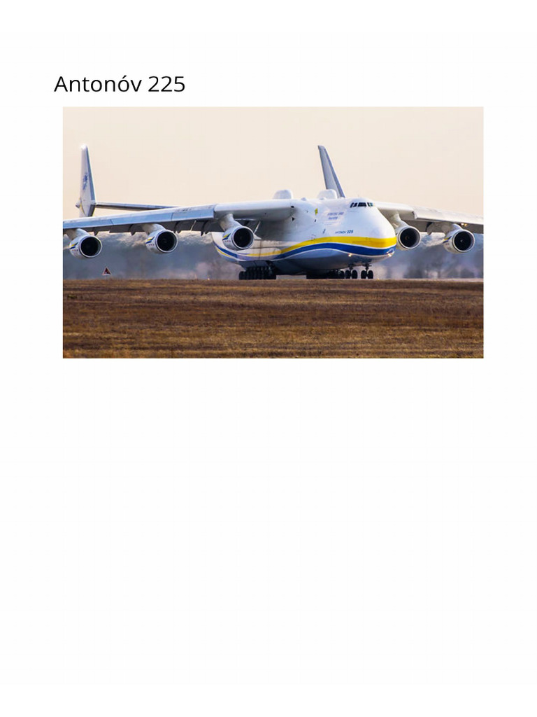 Antonóv 225 Papercraft | PDF