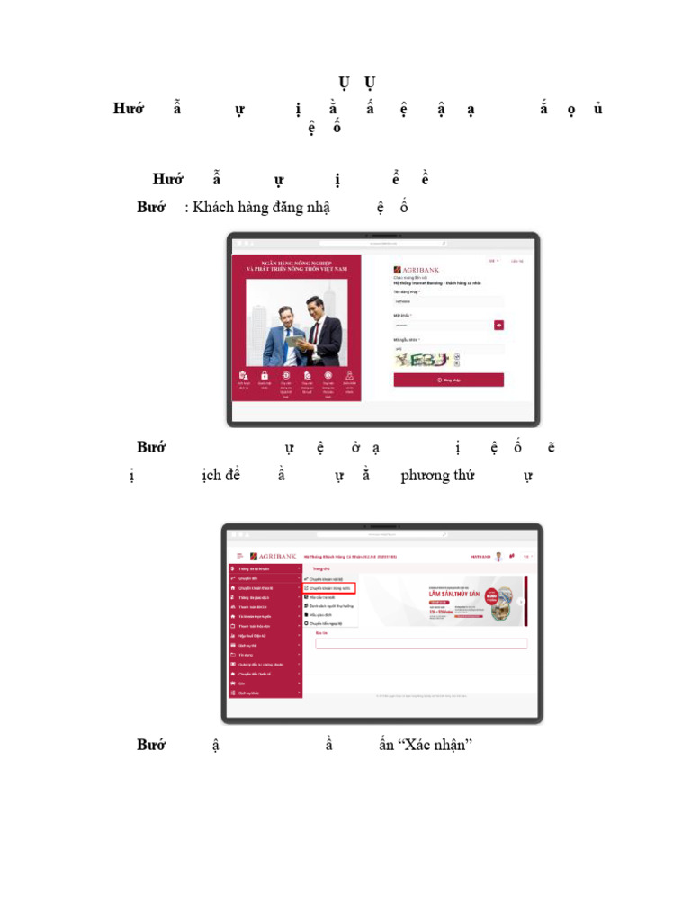 4 +PHU+LUC+II+-++Hướng+dẫn+xác+thực+giao+dịch++chuyen+tien+tre+n+Internet+Banking+và+Agribank ...