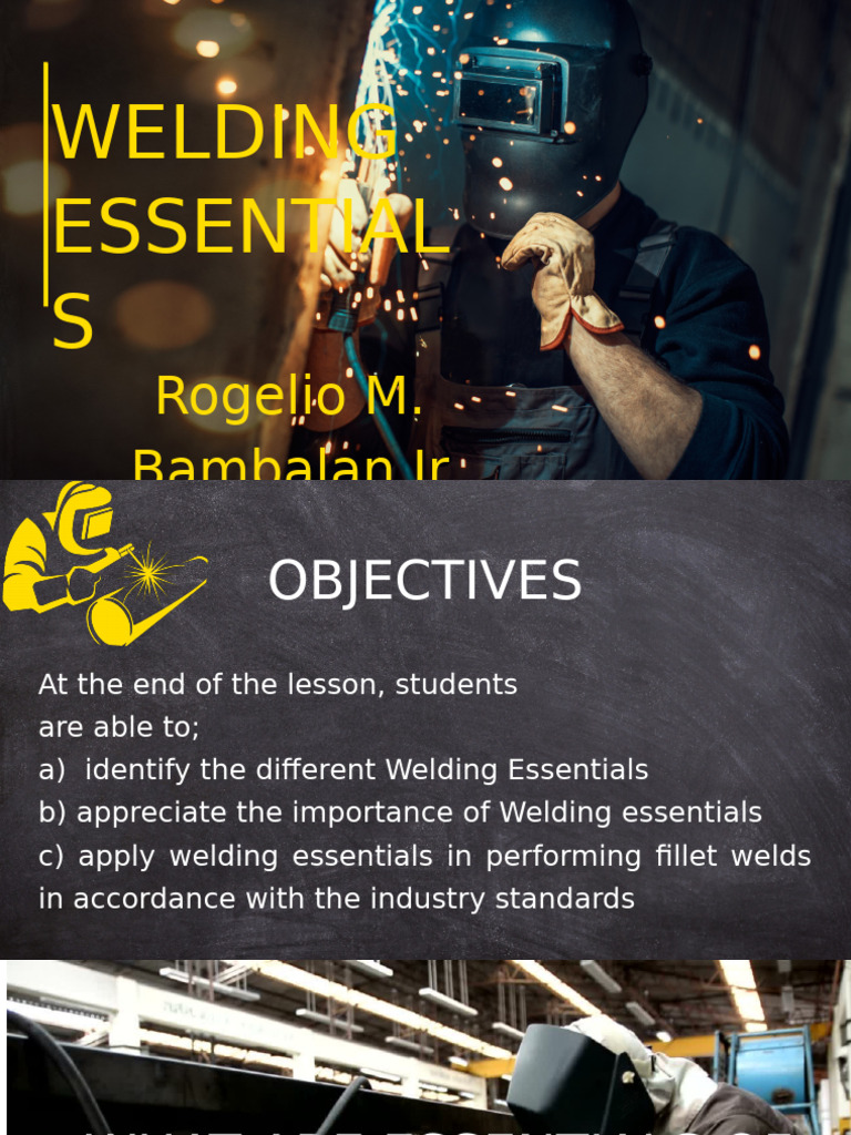 2 Welding Essentials | PDF