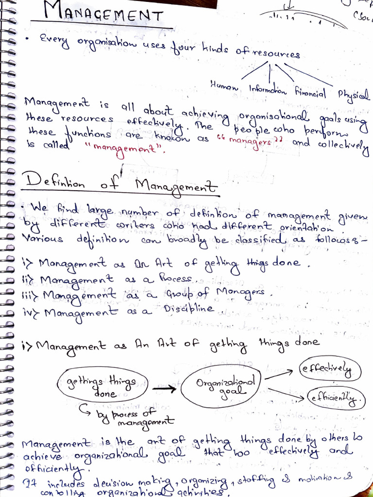 Management Notes Rbi | PDF