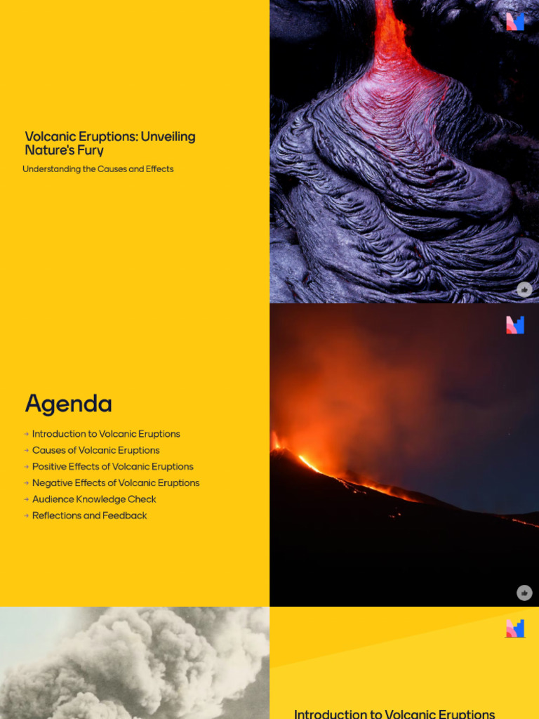 Volcanic Eruptions - Unveiling Nature's Fury | PDF