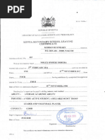 Primary Leaving Certificate Kenya | PDF