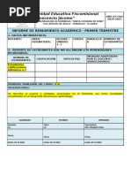 Formato - Acta de Junta de Curso | PDF