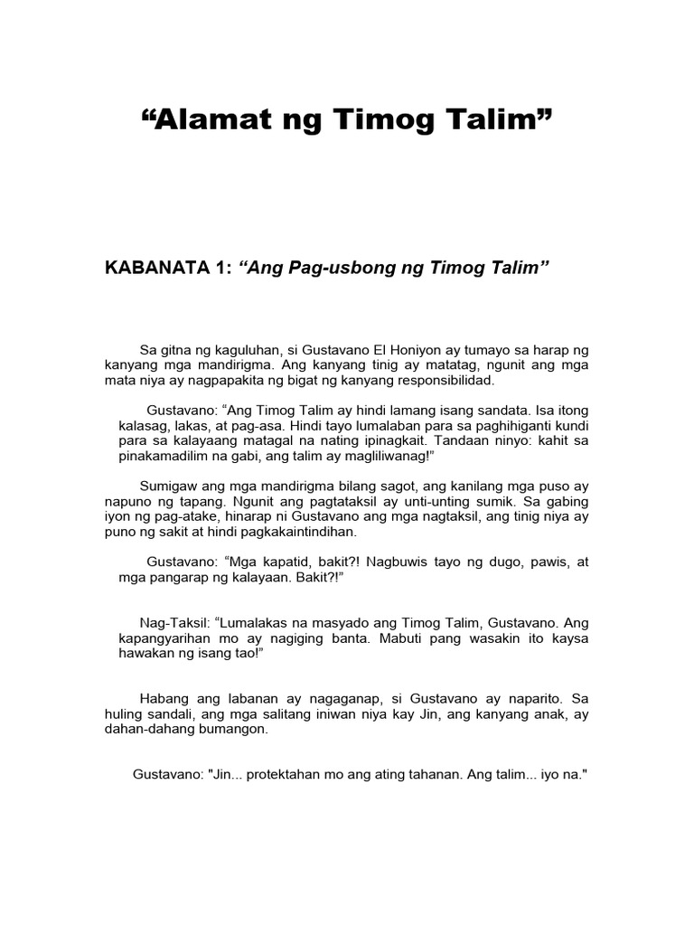 Filipino Nobela 10 Southern Blade | PDF
