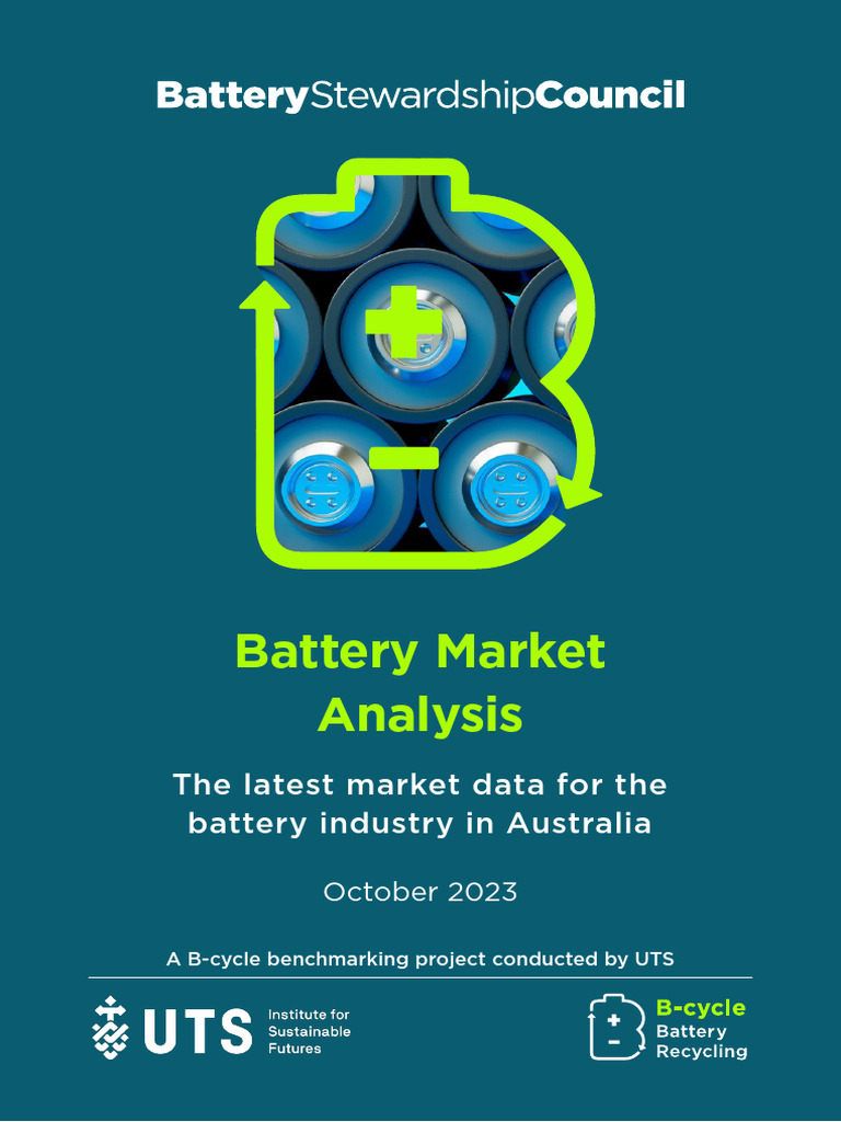 Australian Battery Market Insights 2023 | PDF | Recycling | Electric ...