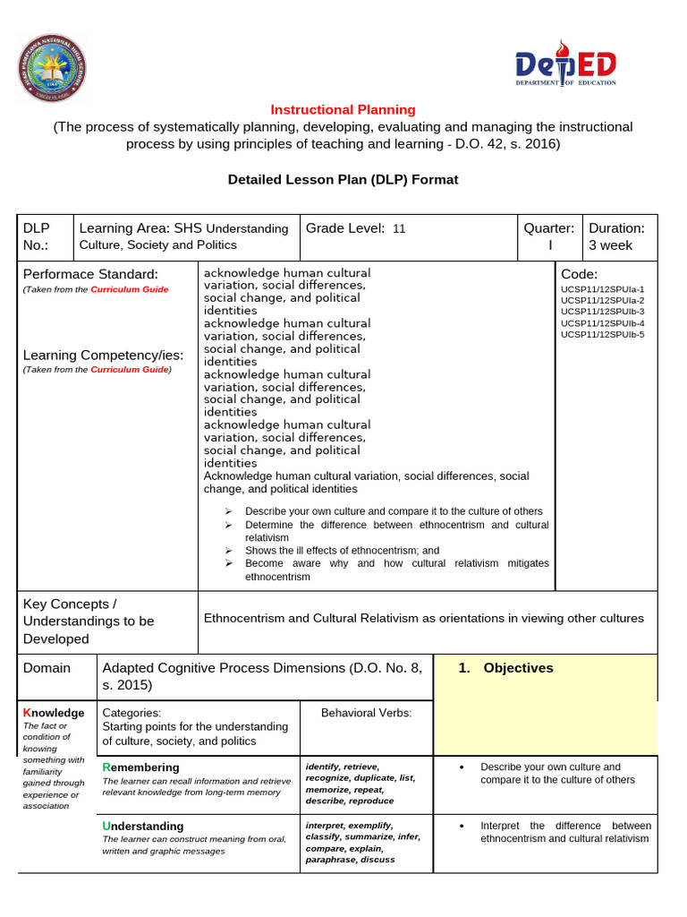 776494531-DLP-Weeks-3-UCSP | PDF | Learning | Relativism