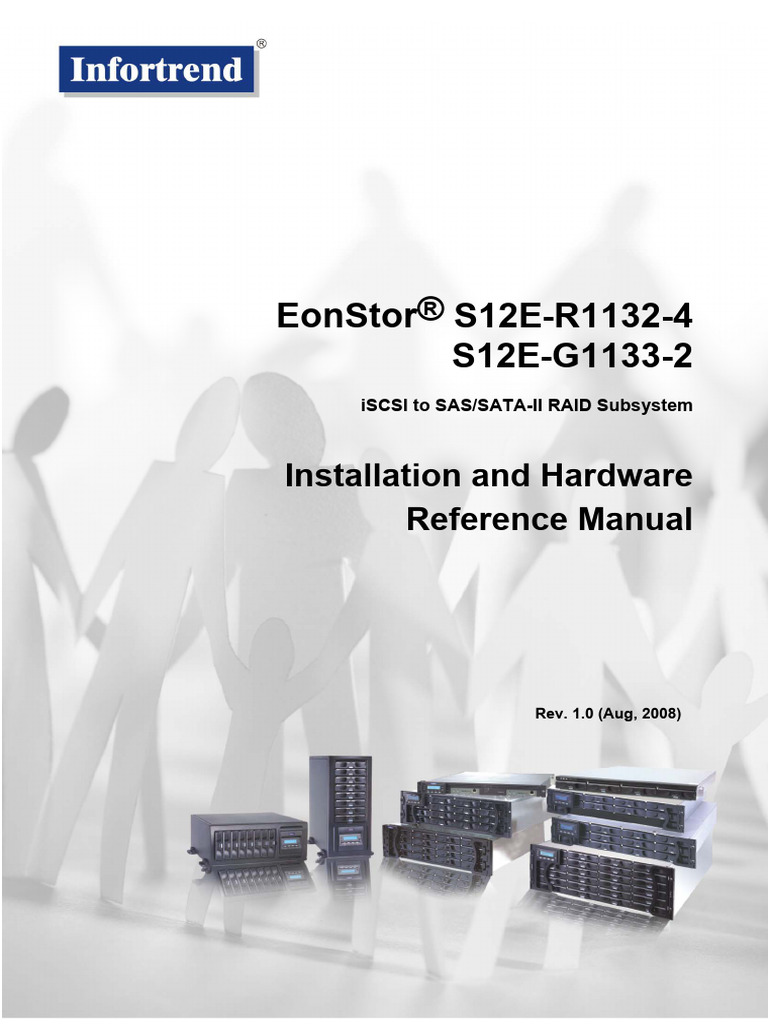 Eonstor® S12E-R1132-4 S12E-G1133-2: Installation and Hardware Reference ...