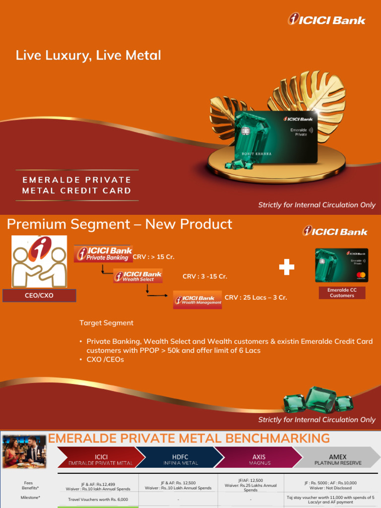 Emeralde Private Metal Sales Deck - Internal Circulation Only | PDF ...