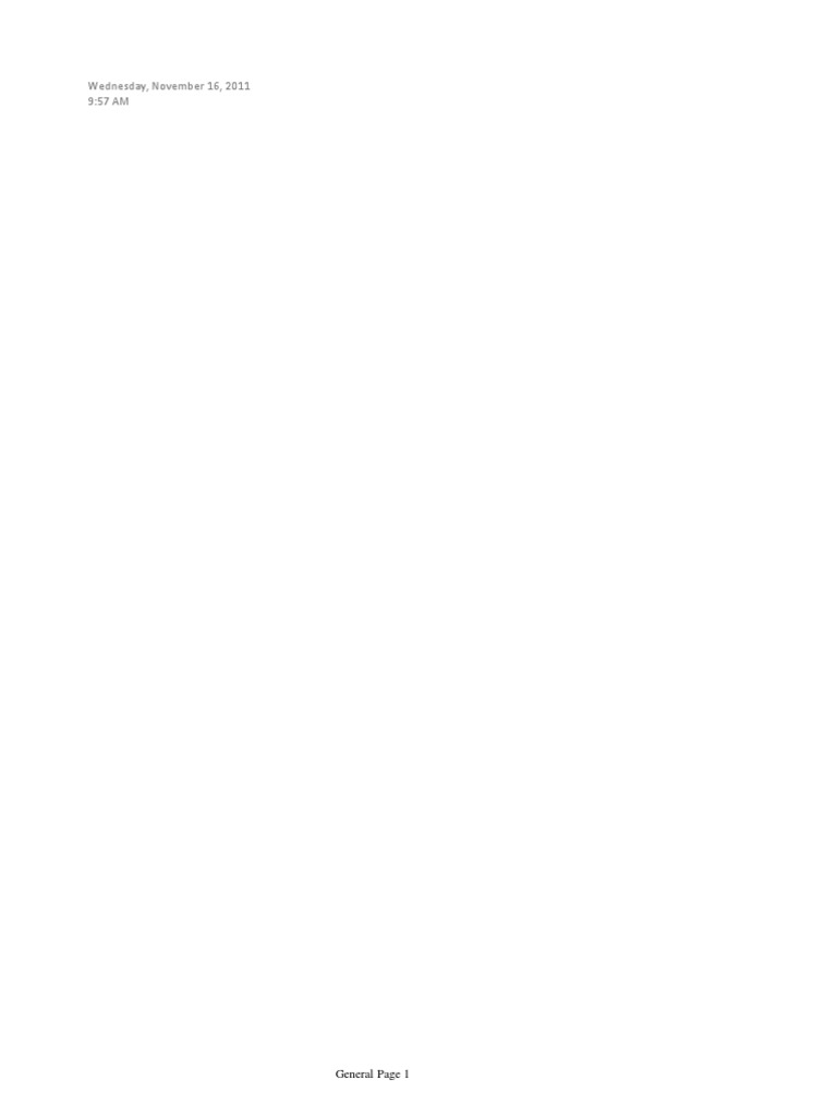 General Document Overview | PDF