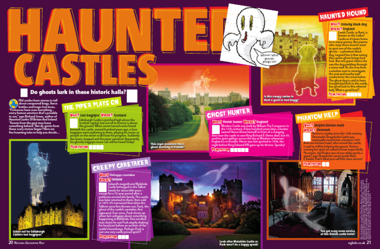 Haunted-Castles | PDF | Ghosts | Castle